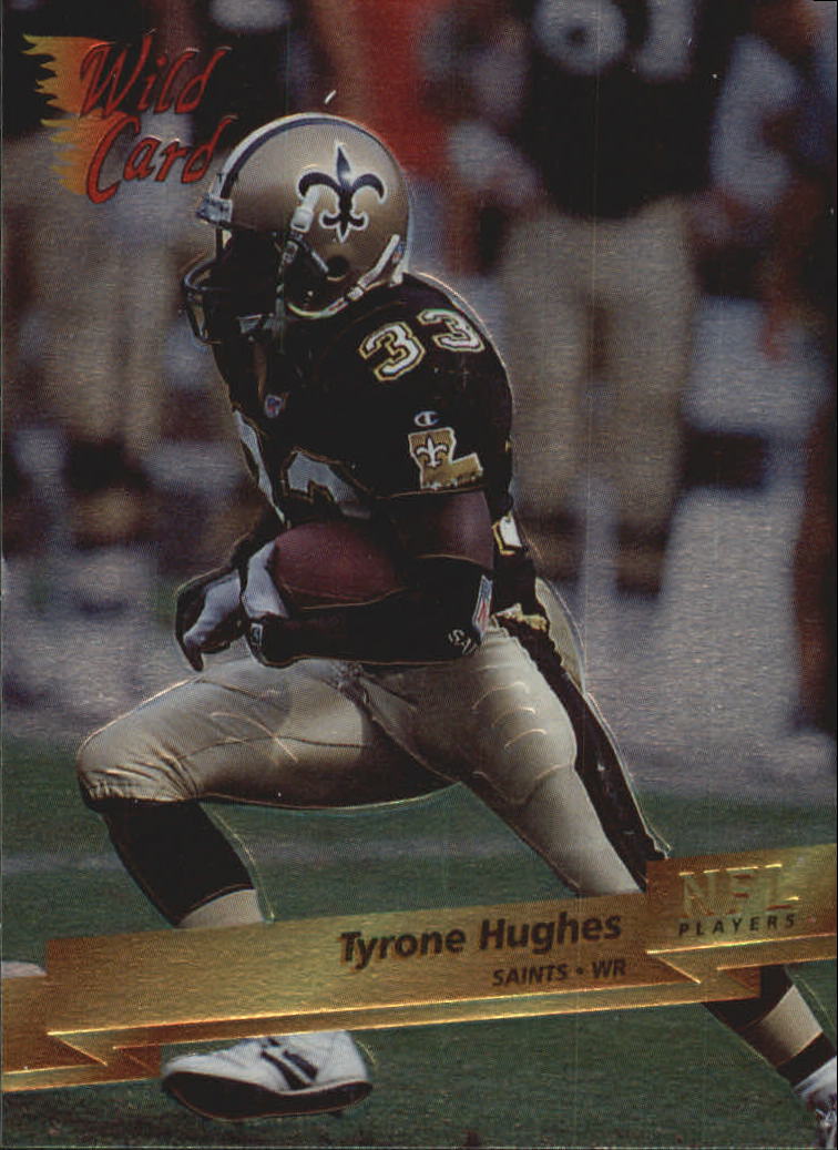 Tyrone Hughes Football Price Guide | Tyrone Hughes Trading Card Value ...