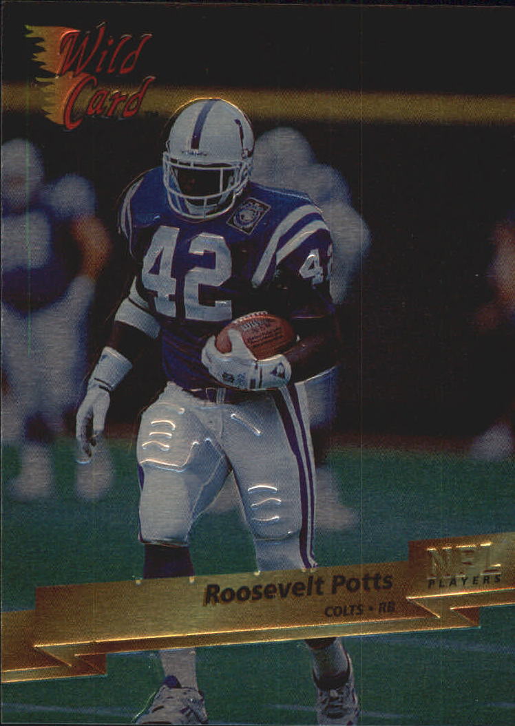 Roosevelt Potts Football Price Guide | Roosevelt Potts Trading Card ...