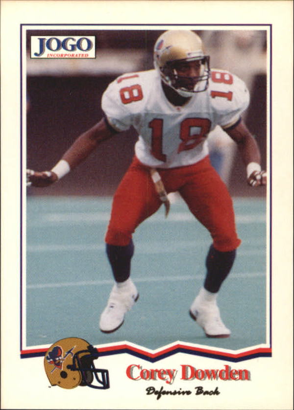 Corey Dowden Football Price Guide | Corey Dowden Trading Card Value ...