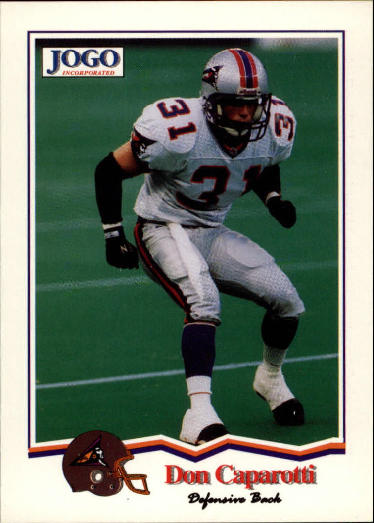 Don Caparotti Football Price Guide | Don Caparotti Trading Card Value ...