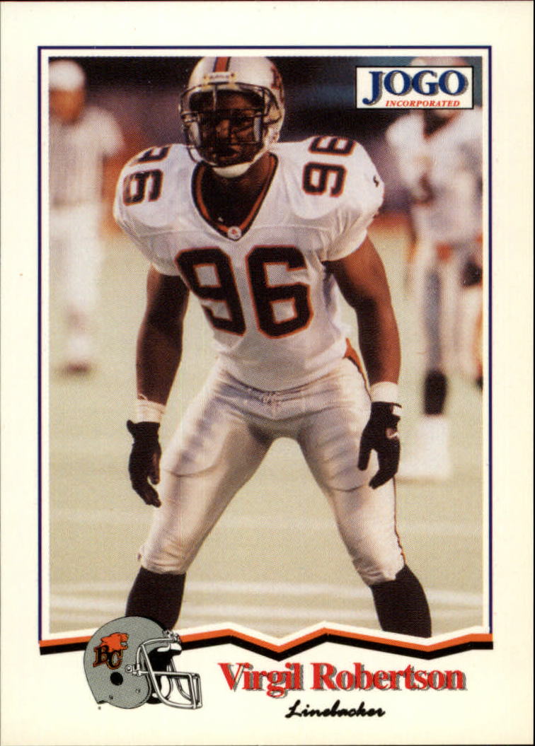 Virgil Robertson Football Price Guide | Virgil Robertson Trading Card ...