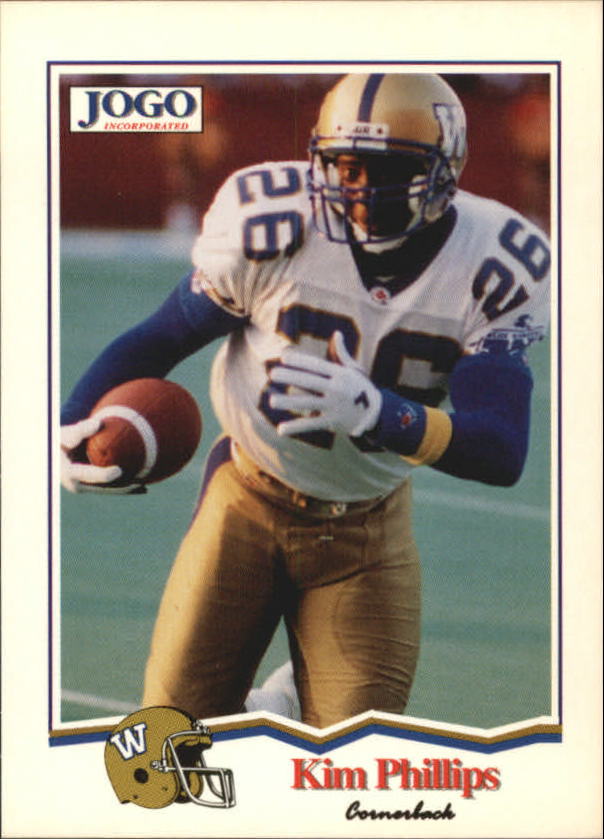 Kim Phillips Football Price Guide | Kim Phillips Trading Card Value ...