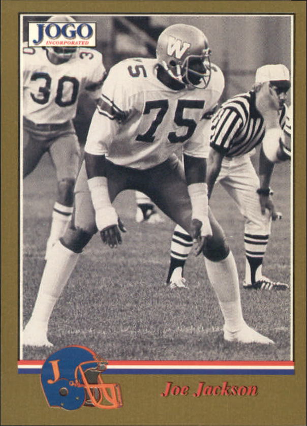 Joe CFL Jackson Football Price Guide | Joe CFL Jackson Trading Card ...