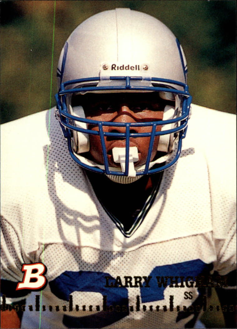 Larry Whigham Football Price Guide | Larry Whigham Trading Card Value ...