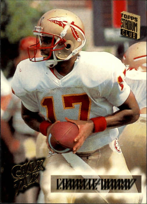 Charlie Ward Football Price Guide | Charlie Ward Trading Card Value ...