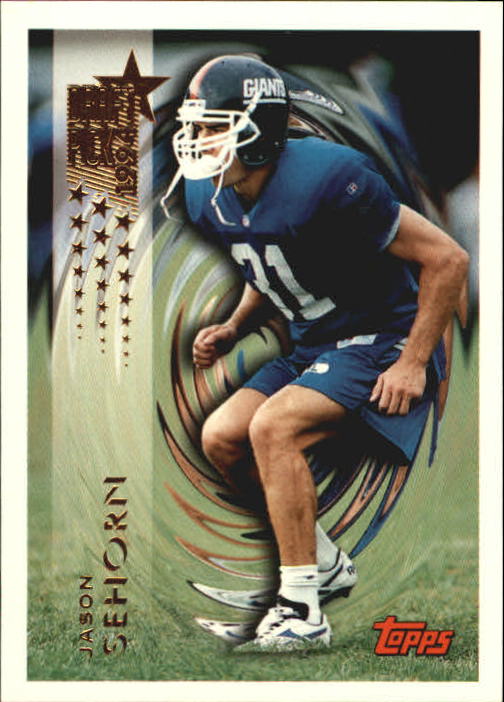 Jason Sehorn Football Price Guide | Jason Sehorn Trading Card Value ...