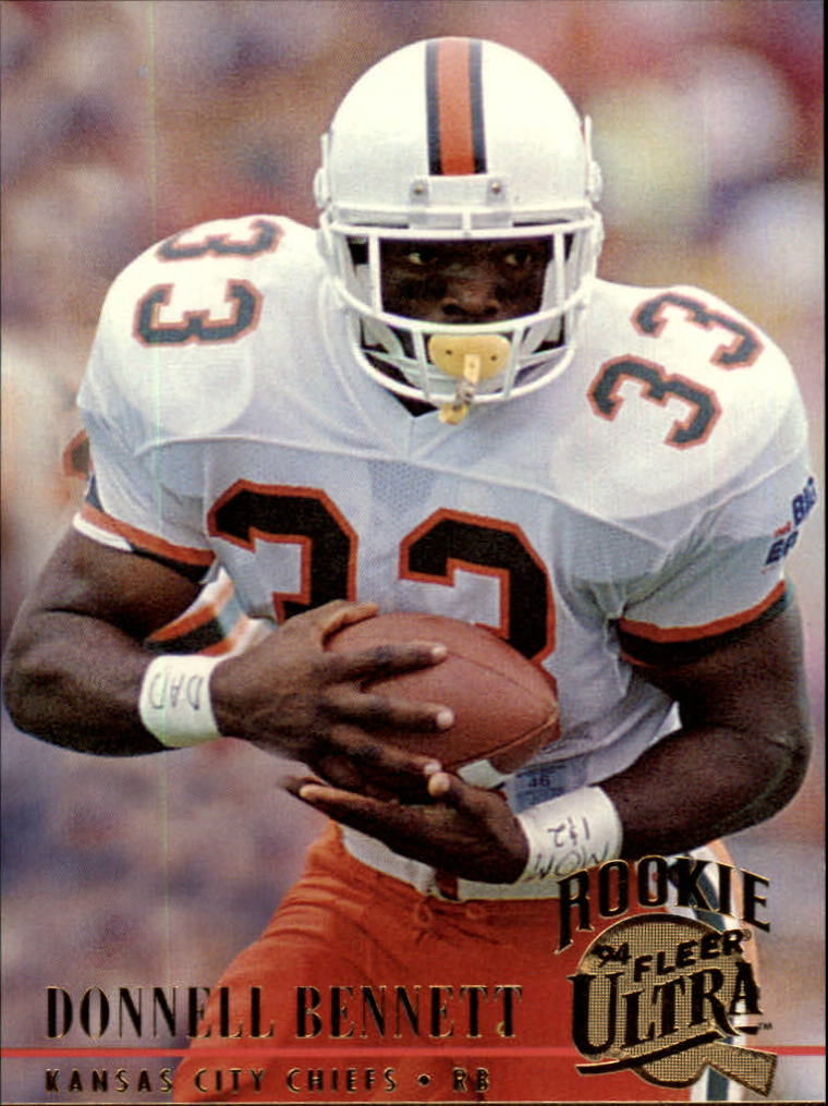 Buy Donnell Bennett Cards Online | Donnell Bennett Football Price Guide ...