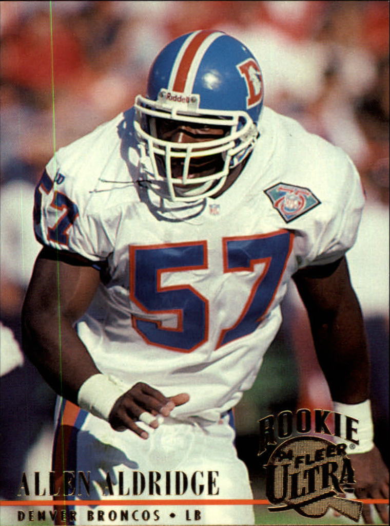 Buy Allen Aldridge Cards Online | Allen Aldridge Football Price Guide ...