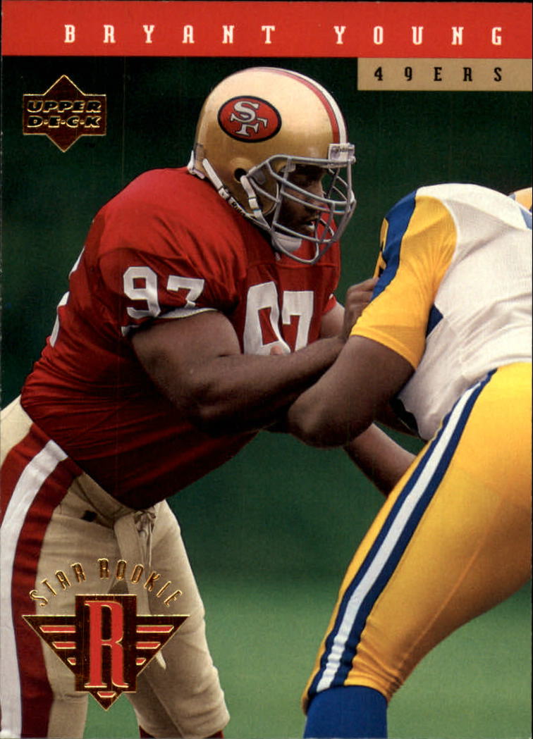 Bryant Young Football Price Guide | Bryant Young Trading Card Value ...