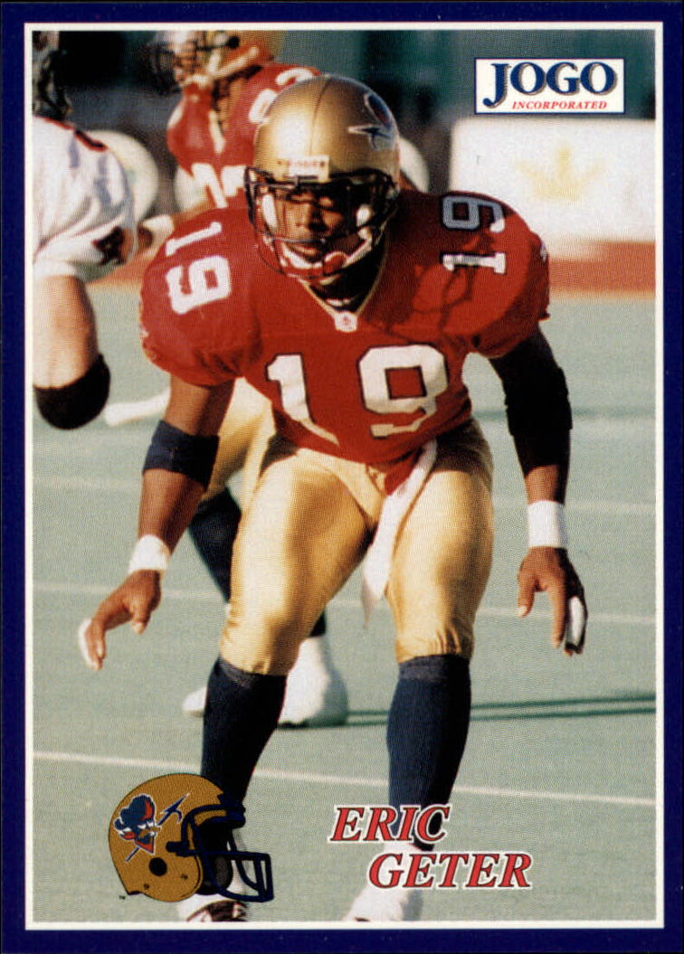 Eric Geter Football Price Guide | Eric Geter Trading Card Value – Beckett