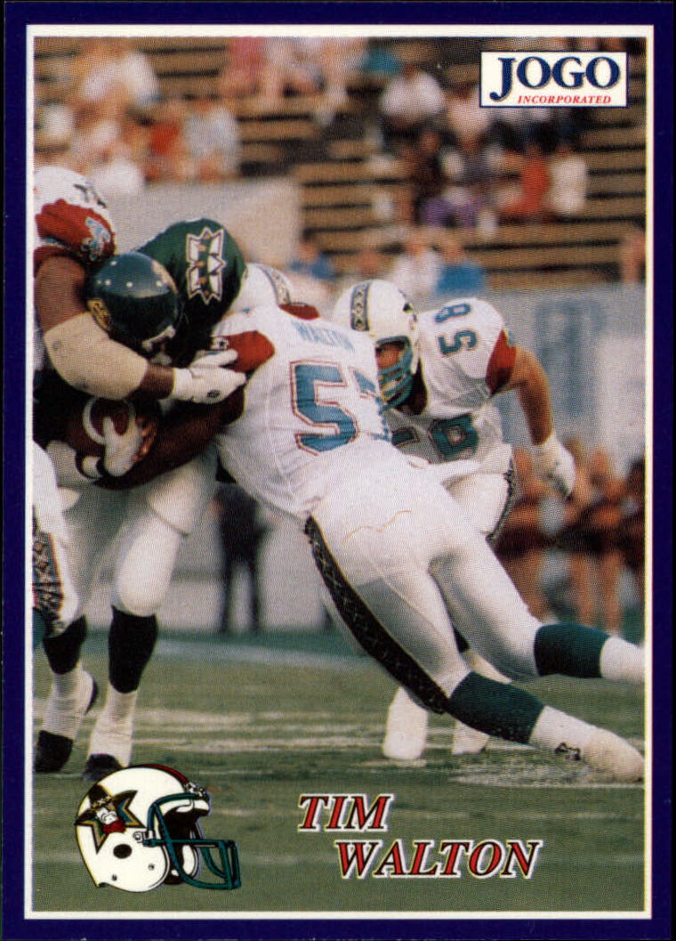 Tim LB Walton Football Price Guide | Tim LB Walton Trading Card Value ...