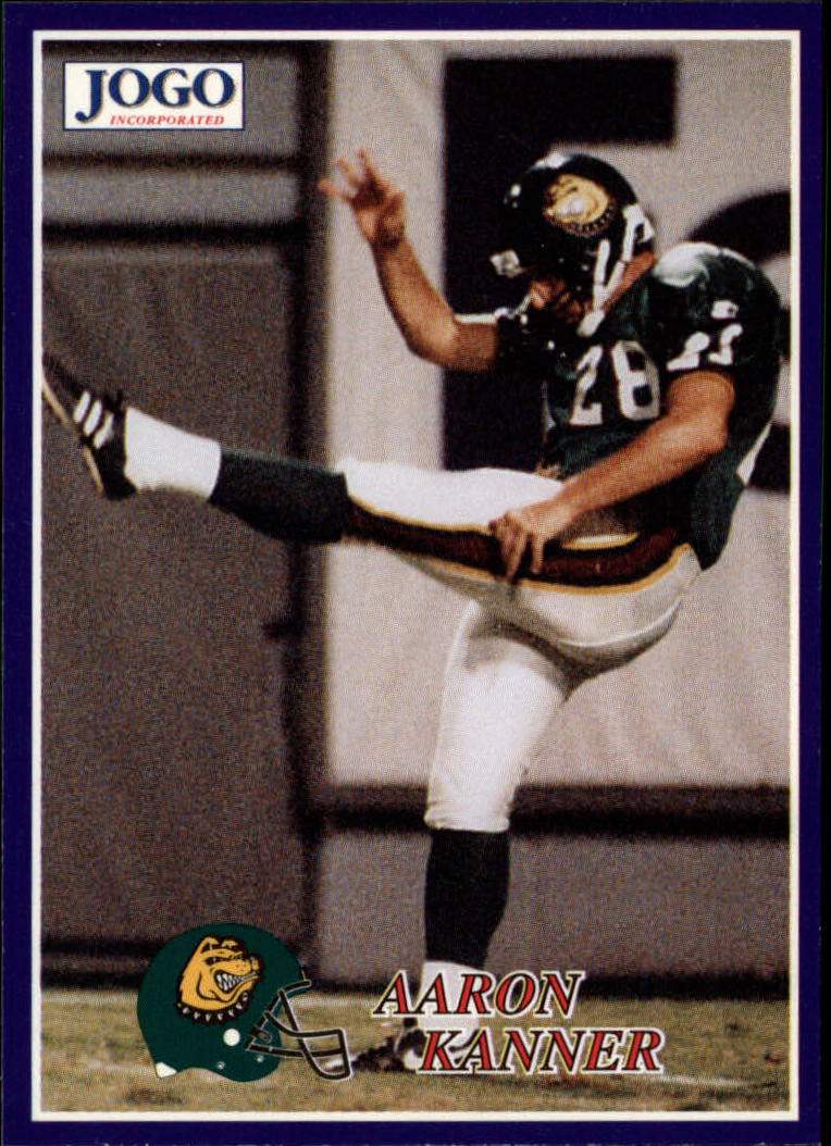 Aaron Kanner Football Price Guide | Aaron Kanner Trading Card Value ...