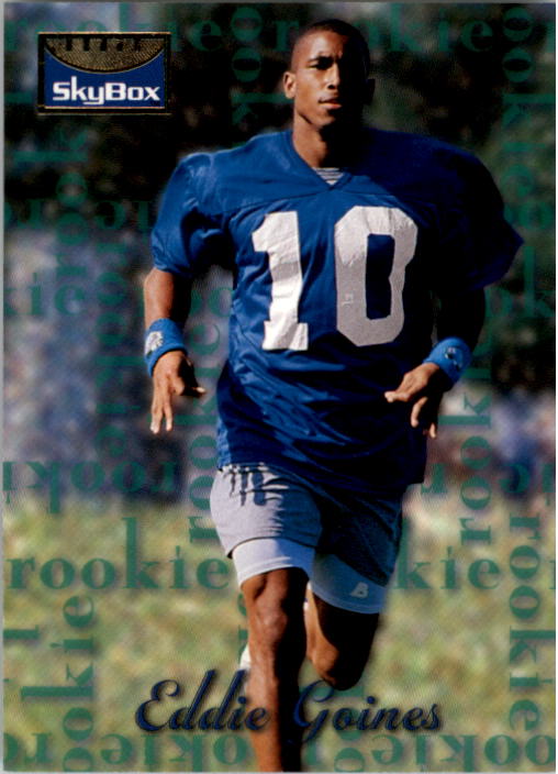 Eddie Goines Football Price Guide | Eddie Goines Trading Card Value ...