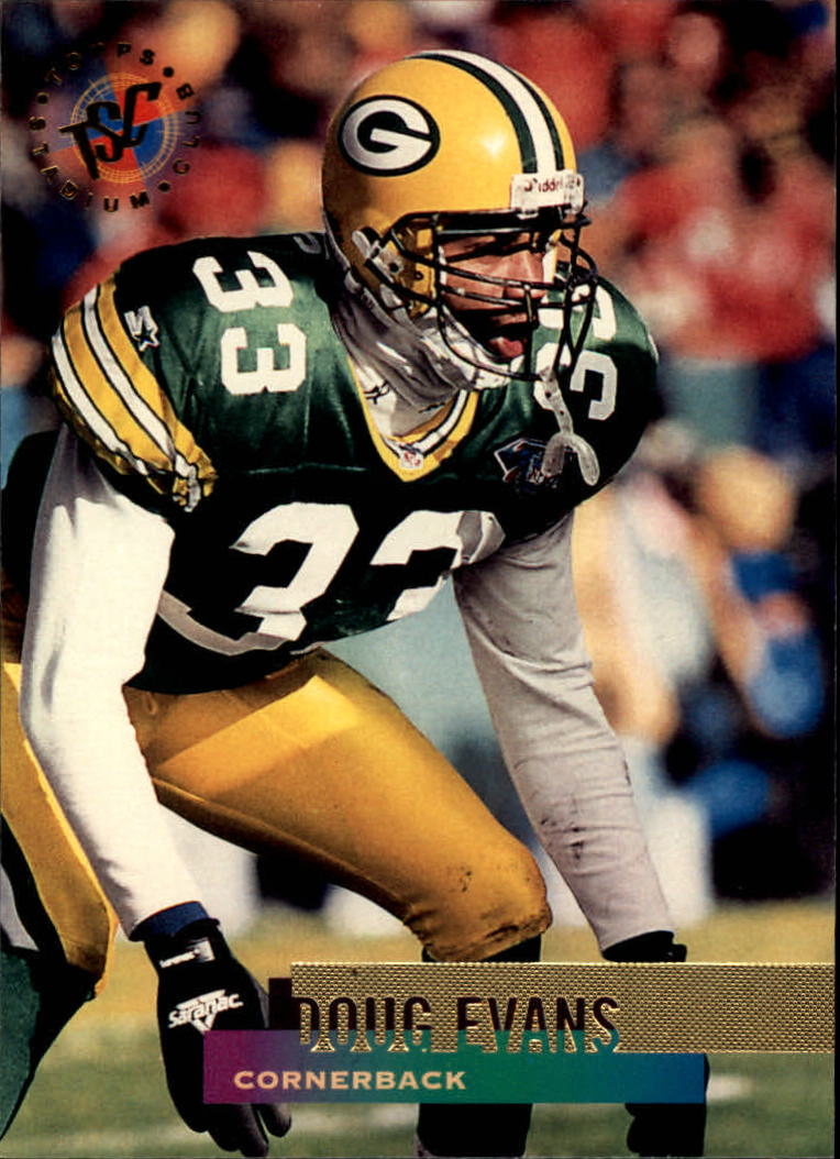 Doug Evans Football Price Guide | Doug Evans Trading Card Value – Beckett