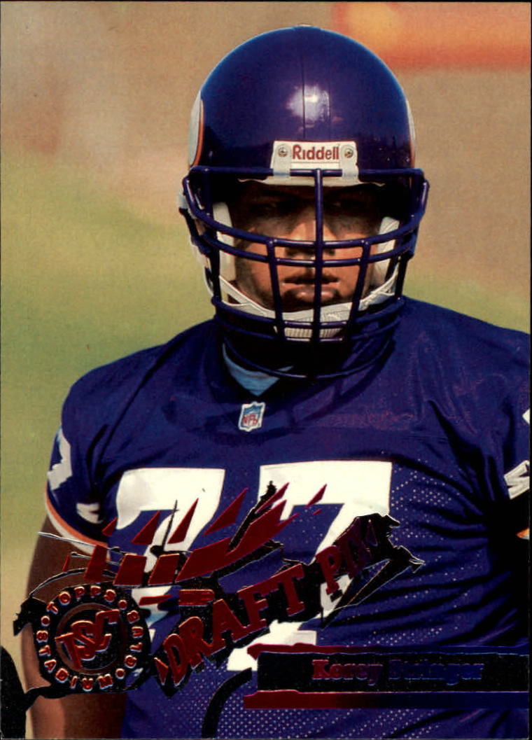 Korey Stringer Football Price Guide | Korey Stringer Trading Card Value ...