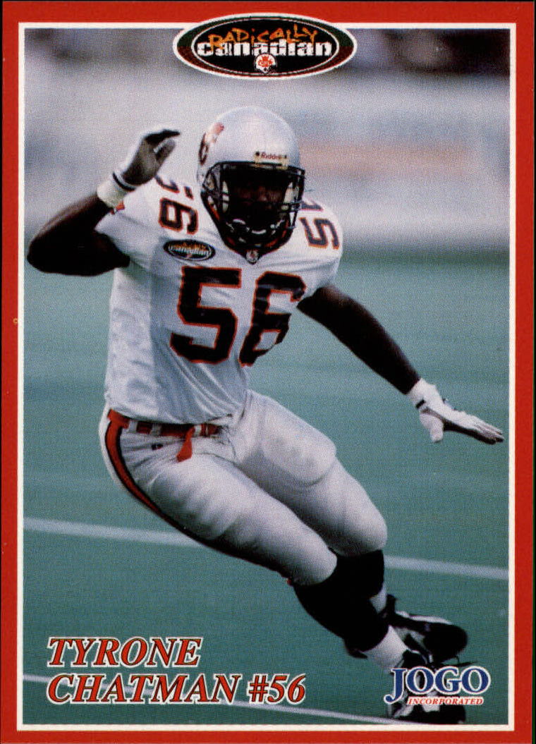 Tyrone Chatman Football Price Guide | Tyrone Chatman Trading Card Value ...