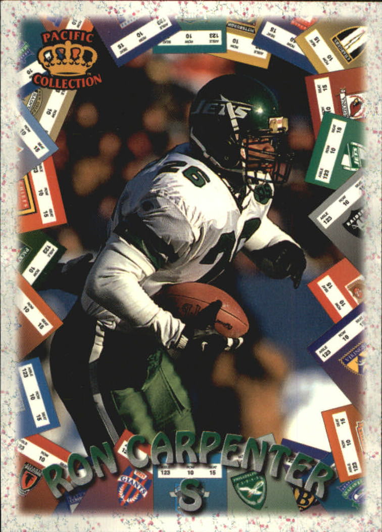 Ron DB Carpenter Football Price Guide | Ron DB Carpenter Trading Card ...