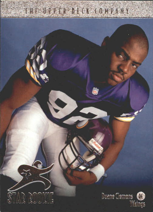 Duane Clemons Football Price Guide | Duane Clemons Trading Card Value ...