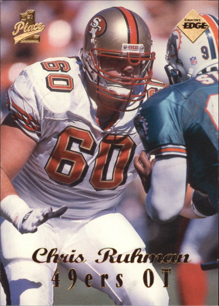 Chris Ruhman Football Price Guide | Chris Ruhman Trading Card Value ...
