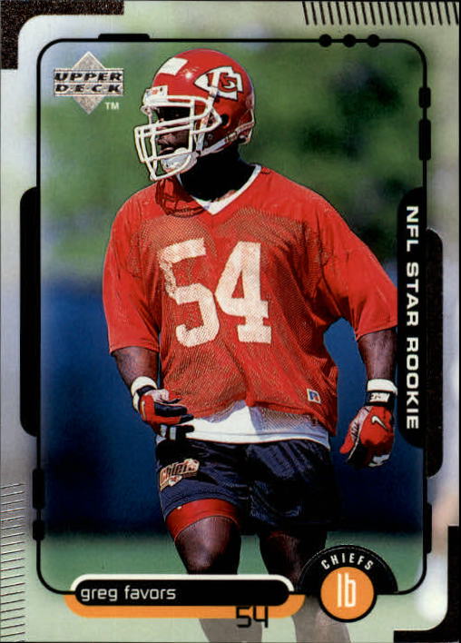 Greg Favors Football Price Guide | Greg Favors Trading Card Value – Beckett