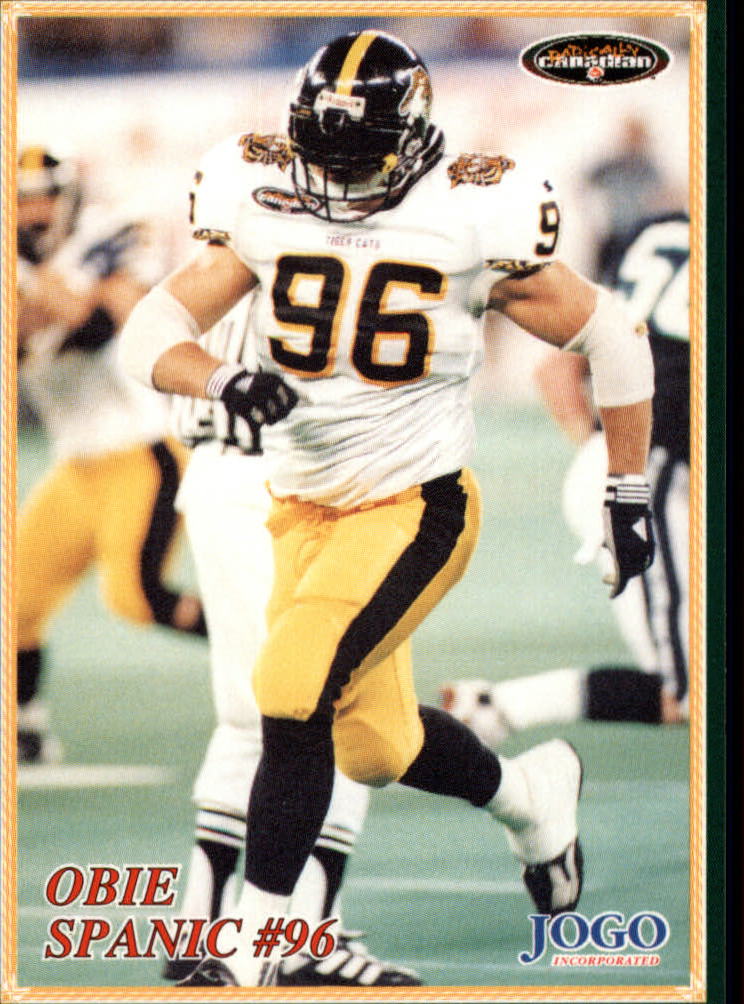 Obie Spanic Football Price Guide | Obie Spanic Trading Card Value – Beckett