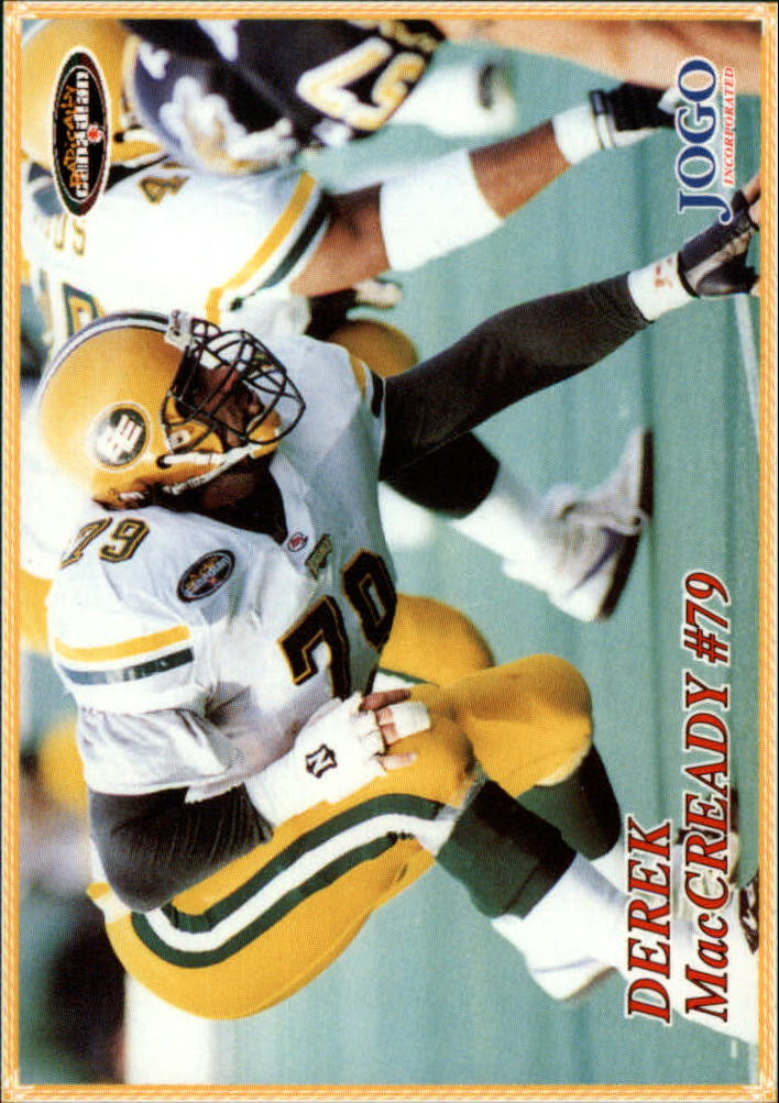Derek MacCready Football Price Guide | Derek MacCready Trading Card ...