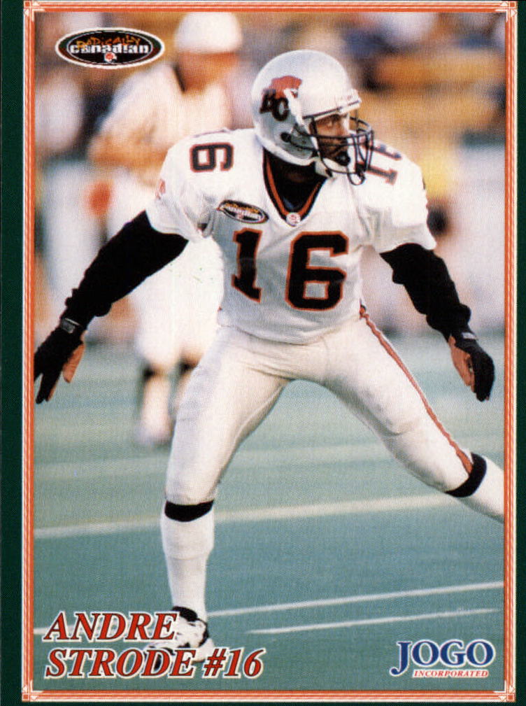 Andre Strode Football Price Guide | Andre Strode Trading Card Value ...