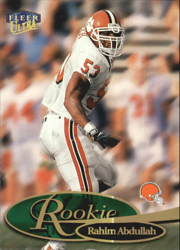 Rahim Abdullah Football Price Guide | Rahim Abdullah Trading Card Value ...