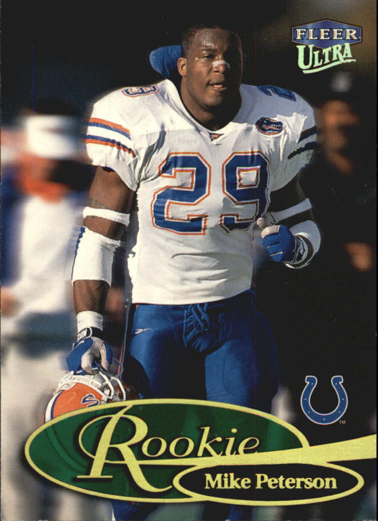 Mike Peterson Football Price Guide | Mike Peterson Trading Card Value ...