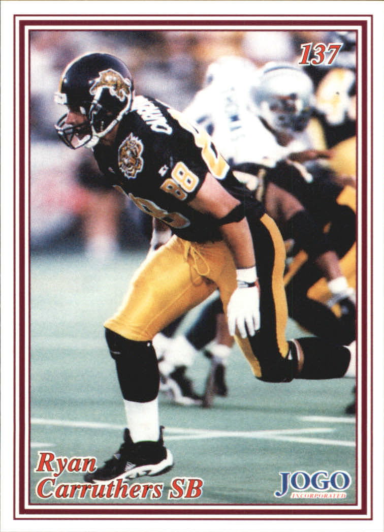 Ryan Carruthers Football Price Guide | Ryan Carruthers Trading Card ...