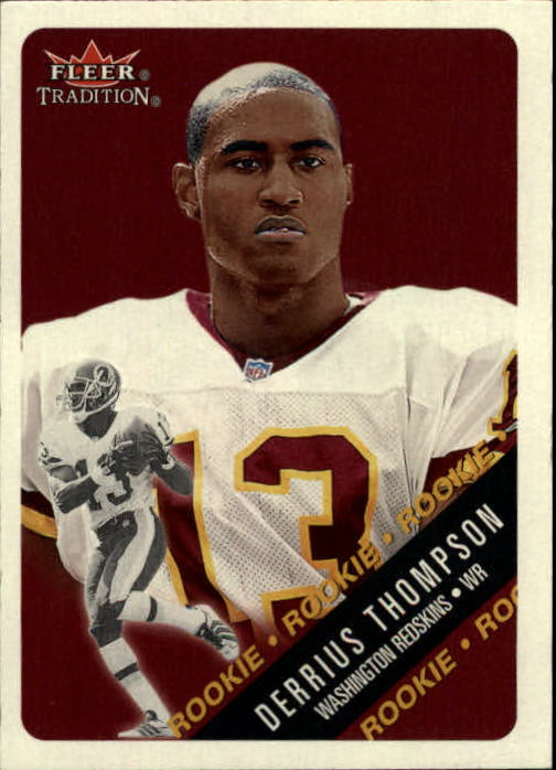 Derrius Thompson Football Price Guide | Derrius Thompson Trading Card ...