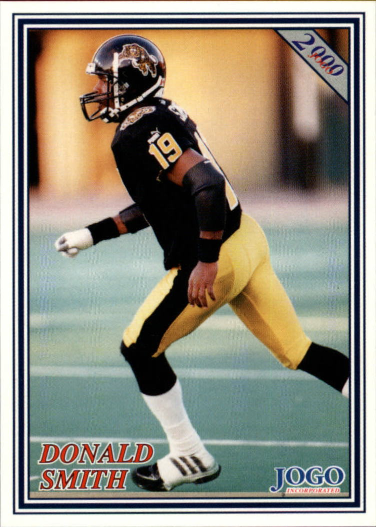 Donald DB/CFL Smith Football Price Guide | Donald DB/CFL Smith Trading ...