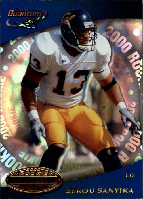 Sekou Sanyika Football Price Guide | Sekou Sanyika Trading Card Value ...