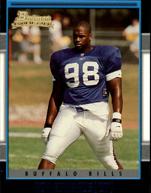 Ron DT Edwards Football Price Guide | Ron DT Edwards Trading Card Value ...