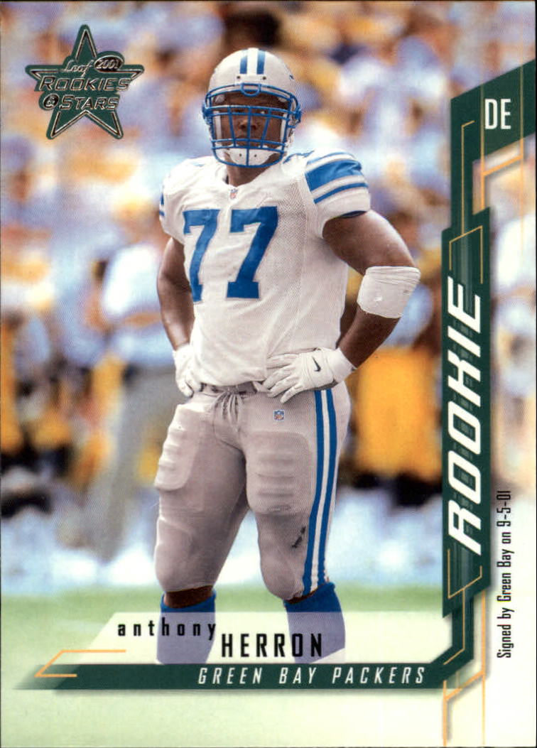 Anthony Herron Football Price Guide | Anthony Herron Trading Card Value ...
