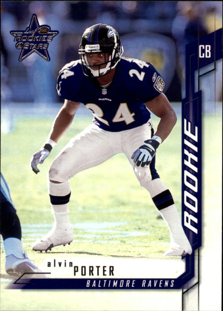 Alvin Porter Football Price Guide | Alvin Porter Trading Card Value ...