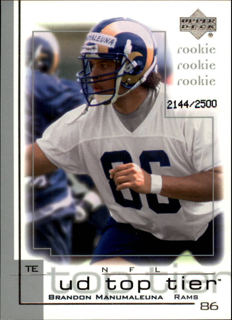 Brandon Manumaleuna Football Price Guide | Brandon Manumaleuna Trading ...