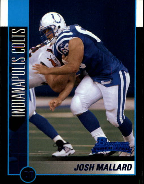 Josh Mallard Football Price Guide | Josh Mallard Trading Card Value ...
