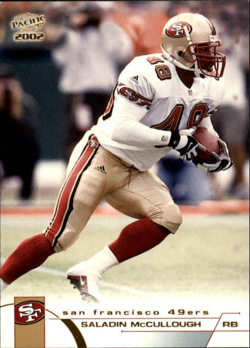 Saladin McCullough Football Price Guide | Saladin McCullough Trading ...