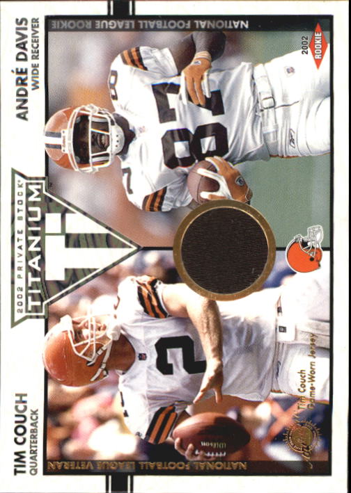 Tim Couch Football Price Guide | Tim Couch Trading Card Value – Beckett