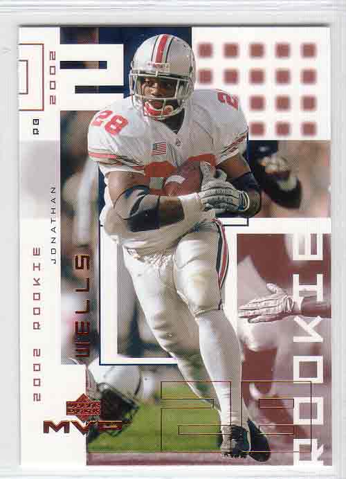 Jonathan Wells Football Price Guide | Jonathan Wells Trading Card Value ...