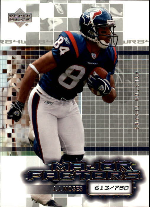 J.J. Moses Football Price Guide | J.J. Moses Trading Card Value – Beckett