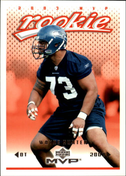 Wayne Hunter Football Price Guide | Wayne Hunter Trading Card Value ...