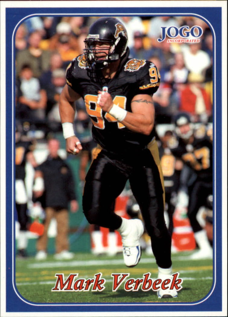 Mark Verbeek Football Price Guide | Mark Verbeek Trading Card Value ...