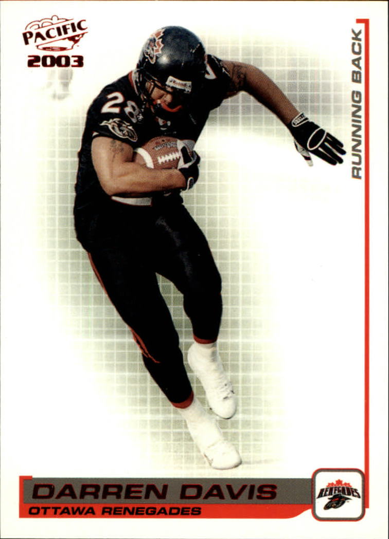 Darren Davis Football Price Guide | Darren Davis Trading Card Value ...