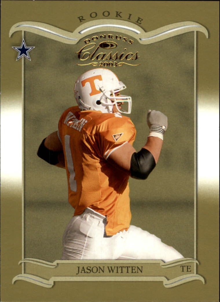 Jason Witten Football Price Guide | Jason Witten Trading Card Value ...
