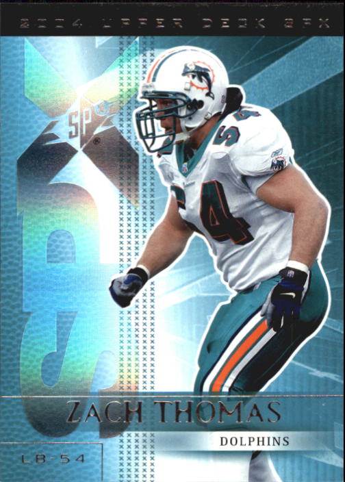 Zach WR Thomas Football Price Guide | Zach WR Thomas Trading Card Value ...