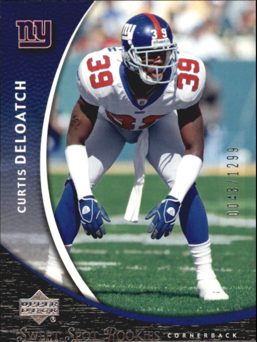 Curtis Deloatch Football Price Guide | Curtis Deloatch Trading Card ...