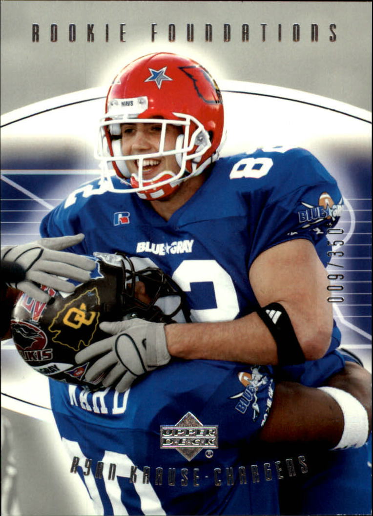 Ryan Krause Football Price Guide | Ryan Krause Trading Card Value – Beckett