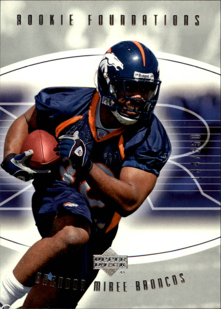 Buy Brandon Miree Cards Online | Brandon Miree Football Price Guide ...